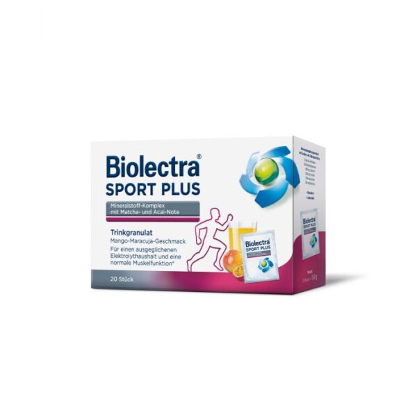 BIOLECTRA SPORT PLUS ŠUMEĆE GRANULE A20